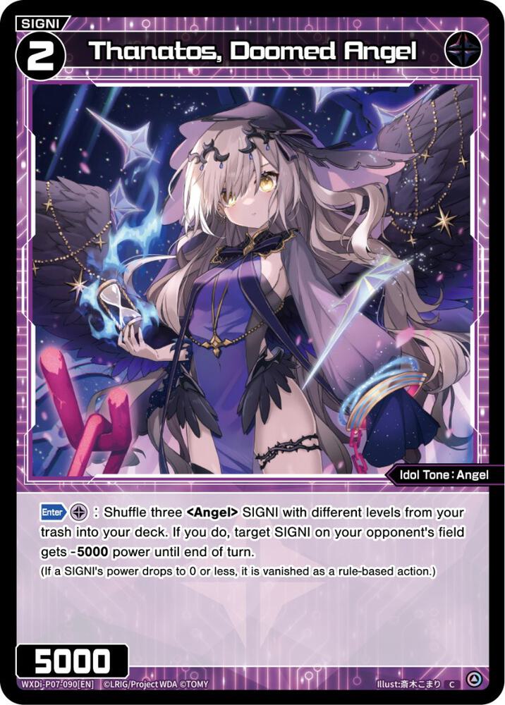 Thanatos, Doomed Angel - Welcome Back Diva -Lostorage- - WIXOSS - TCGplayer.com
