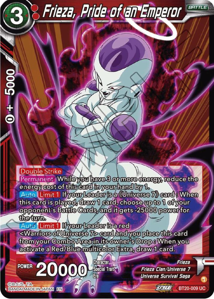 Frieza, Pride of an Emperor - Power Absorbed - Dragon Ball Super ...