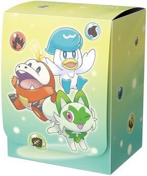 Pokemon Center Japan Exclusive: Sprigatito, Fuecoco & Quaxly Deck Box ...