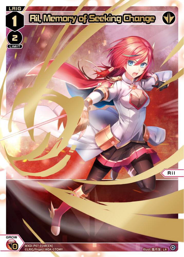 Ril, Memory of Seeking Change (LR) - Welcome Back Diva -Lostorage- - WIXOSS - TCGplayer.com