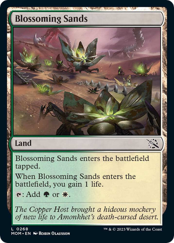 Blossoming Sands - March of the Machine - Magic: The Gathering - TCGplayer.com