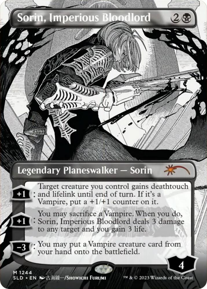 Sorin, Imperious Bloodlord (Borderless) - Secret Lair Drop Series ...