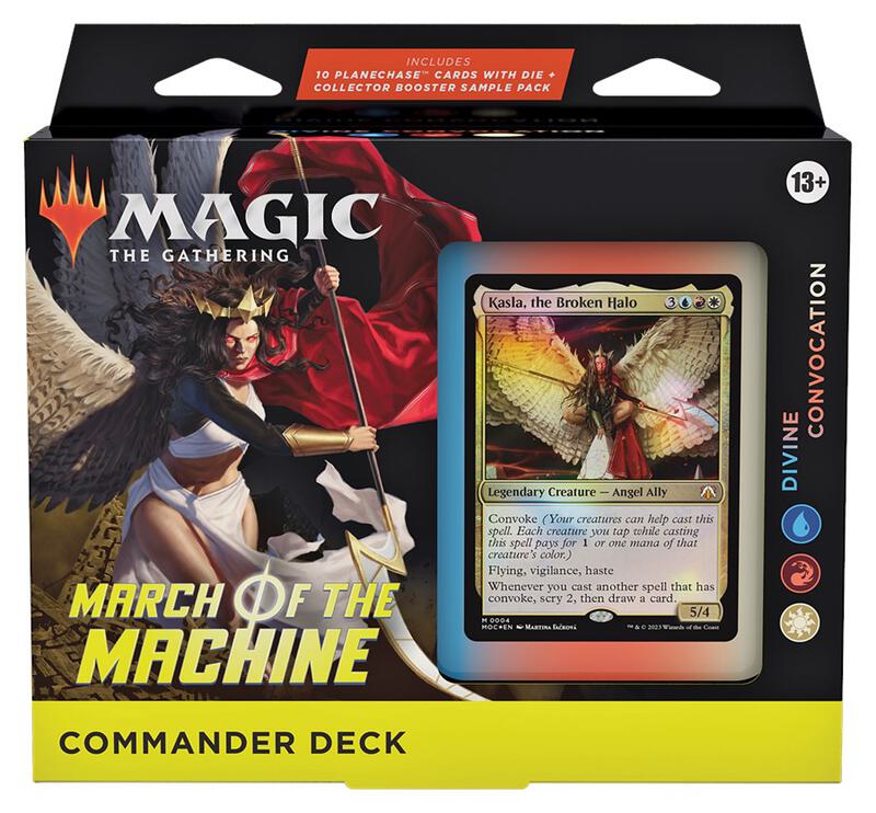 March of the Machine Commander Deck - Cavalry Charge - Commander: March of the Machine - Magic ...