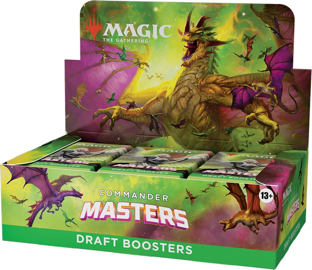 Commander Masters - Draft Booster Box - Commander Masters - Magic: The ...