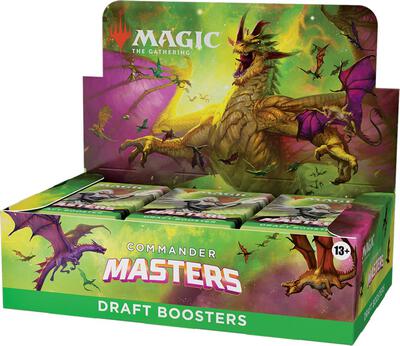 Commander Masters - Draft Booster Box - Commander Masters - Magic: The ...