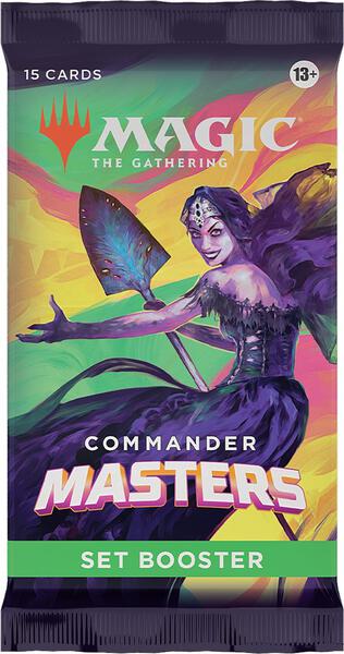 Commander Masters - Set Booster Pack - Commander Masters - Magic: The ...