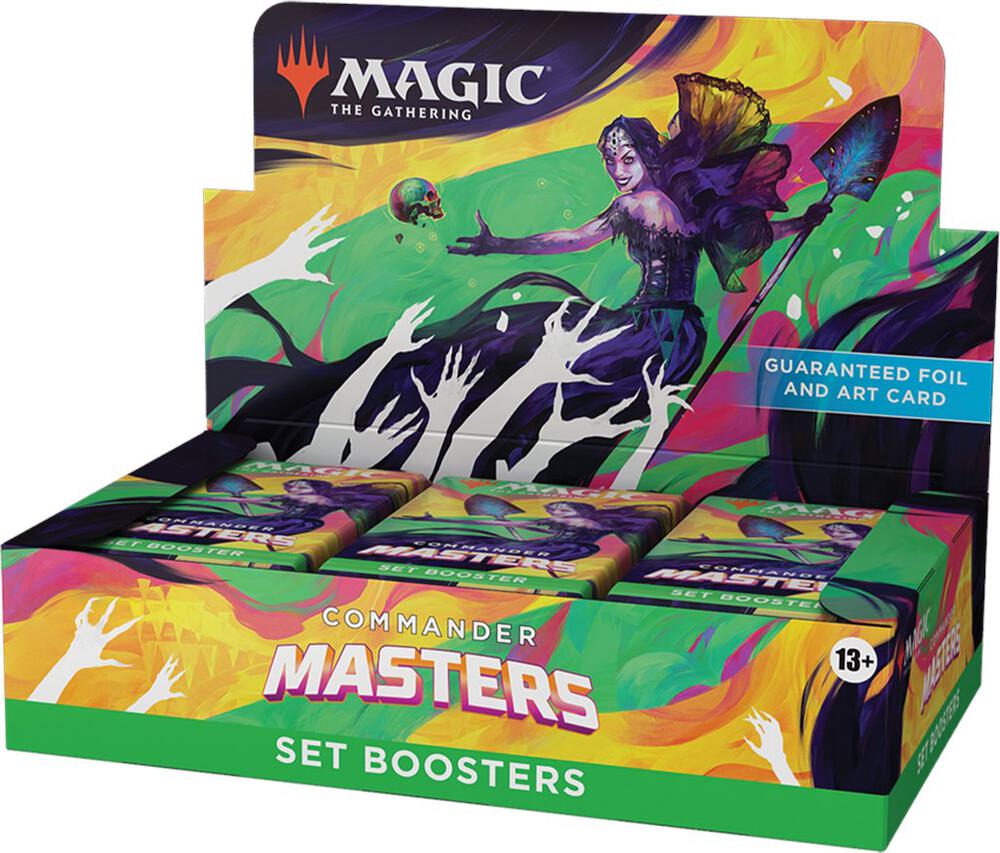 Commander Masters - Collector Booster Box - Commander Masters - Magic ...