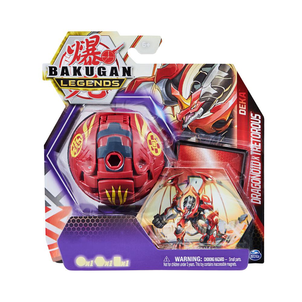 Deka Bakugan Single Pack - Deka Pyrus Darkus Dragonoid x Tretorous ...