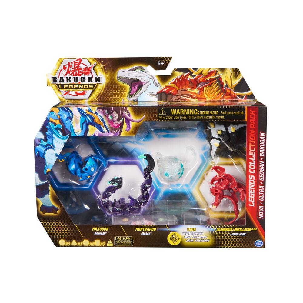 Legends Collection Pack - Maxodon, Montrapod, Trox and Dragonoid x ...
