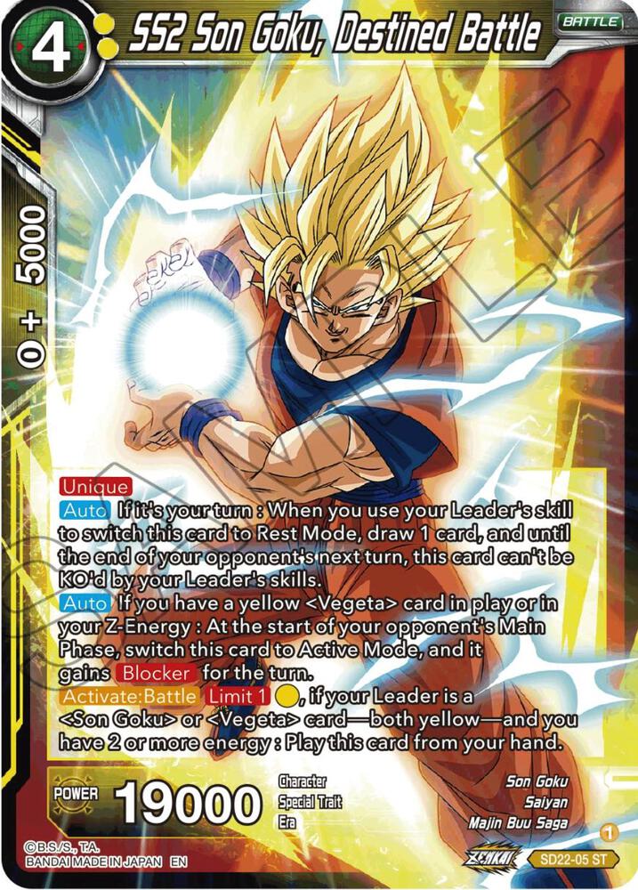 SS2 Son Goku, Destined Battle - Power Absorbed - Dragon Ball Super ...