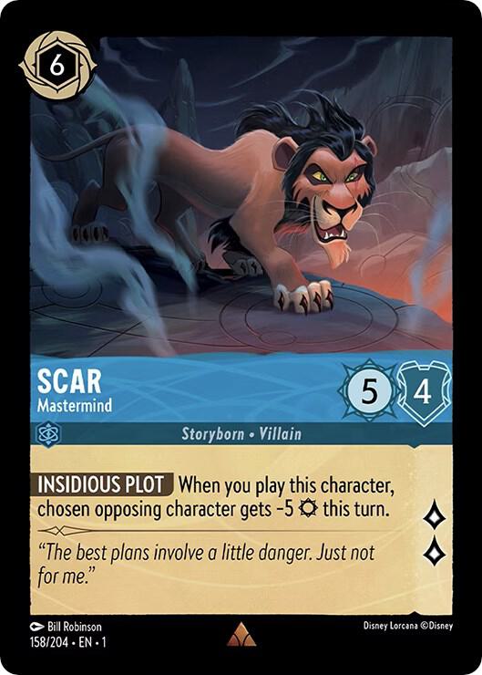 Scar - Mastermind - The First Chapter - Disney Lorcana - TCGplayer.com