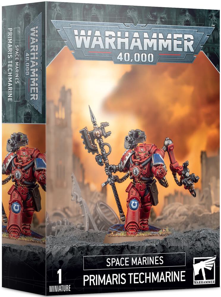 Warhammer 40K - Space Marines: Primaris Techmarine - Warhammer Plastic ...