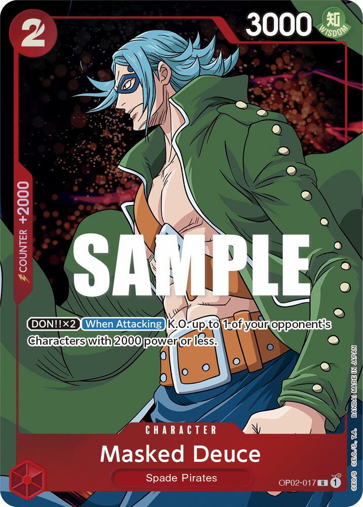 Masked Deuce (Alternate Art) - Paramount War - One Piece Card Game ...