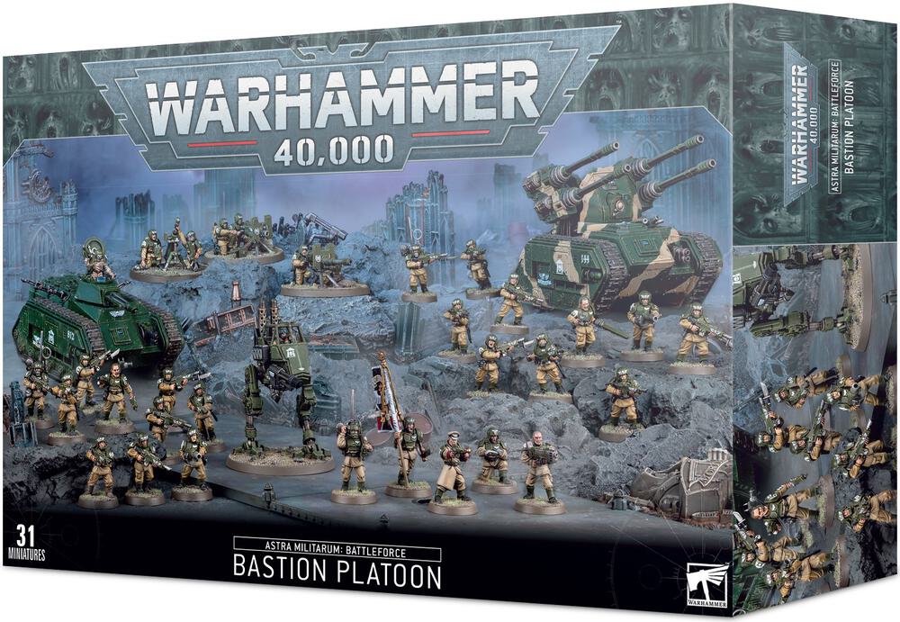 Warhammer: 40K - Astra Militarum: Battleforce - Bastion Platoon ...