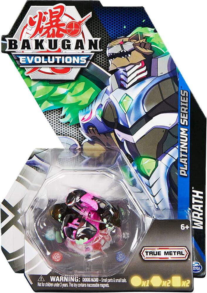 Platinum Series Bakugan Single Pack - Darkus Platinum Wrath ...