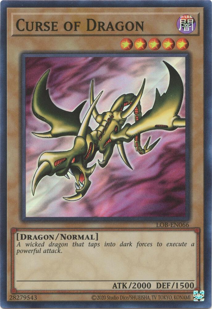 Curse of Dragon - Legend of Blue Eyes White Dragon (25th Anniversary Edition) - YuGiOh ...
