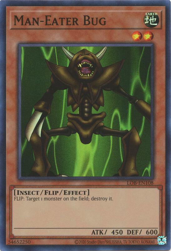 Man-Eater Bug - Legend of Blue Eyes White Dragon (25th Anniversary ...