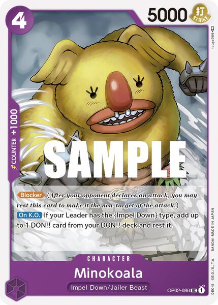 Minokoala - Paramount War - One Piece Card Game - TCGplayer.com
