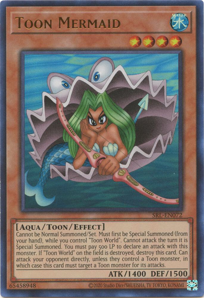 Toon Mermaid - Spell Ruler (25th Anniversary Edition) - YuGiOh ...