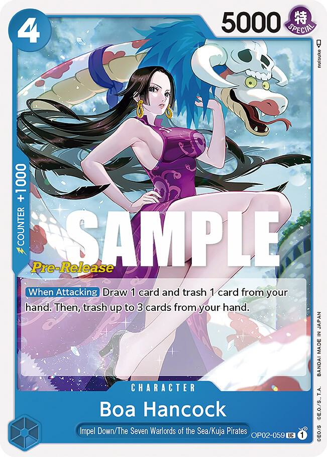 Boa Hancock - Paramount War Pre-Release Cards - One Piece Card Game - TCGplayer.com