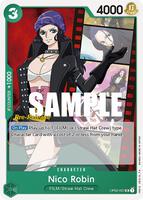 Nico Robin - Paramount War Pre-Release Cards - One Piece Card Game ...