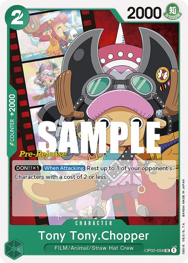 Tony Tony.Chopper - Paramount War Pre-Release Cards - One Piece Card Game - TCGplayer.com