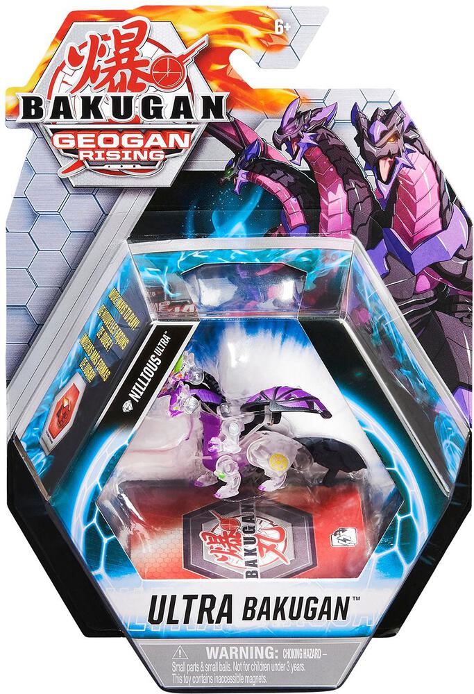 Bakugan Ultra Single Pack - Darkus Diamond Nillious Ultra - Geogan ...