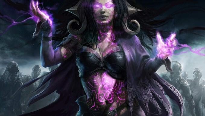 Aleksi Briclot Planeswalker Playmat for Magic: The Gathering (Kickstarter Exclusive) - Liliana ...