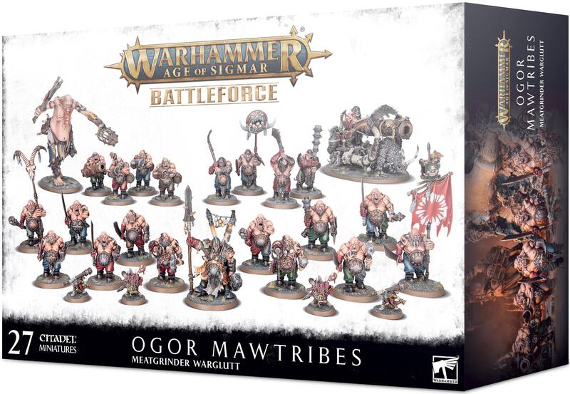 Warhammer: Age of Sigmar - Battleforce: Ogor Mawtribes Meatgrinder ...