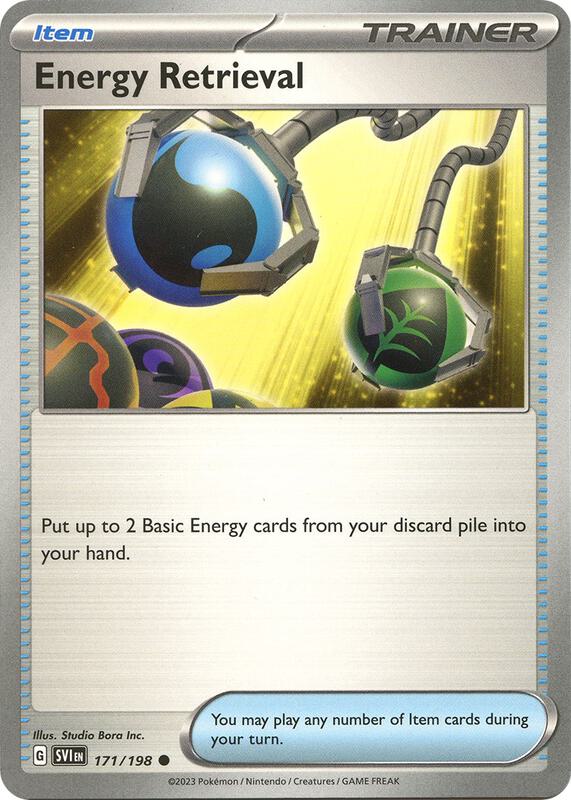 Energy Retrieval - SV01: Scarlet & Violet Base Set - Pokemon ...
