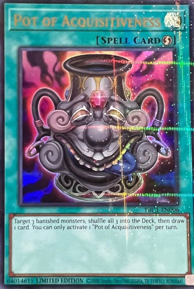 Pot of Acquisitiveness - The Pot Collection - YuGiOh - TCGplayer.com