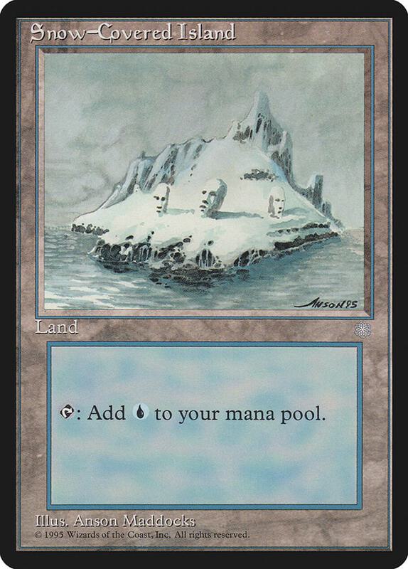 Snow-Covered Swamp - Ice Age - Magic: The Gathering - TCGplayer.com