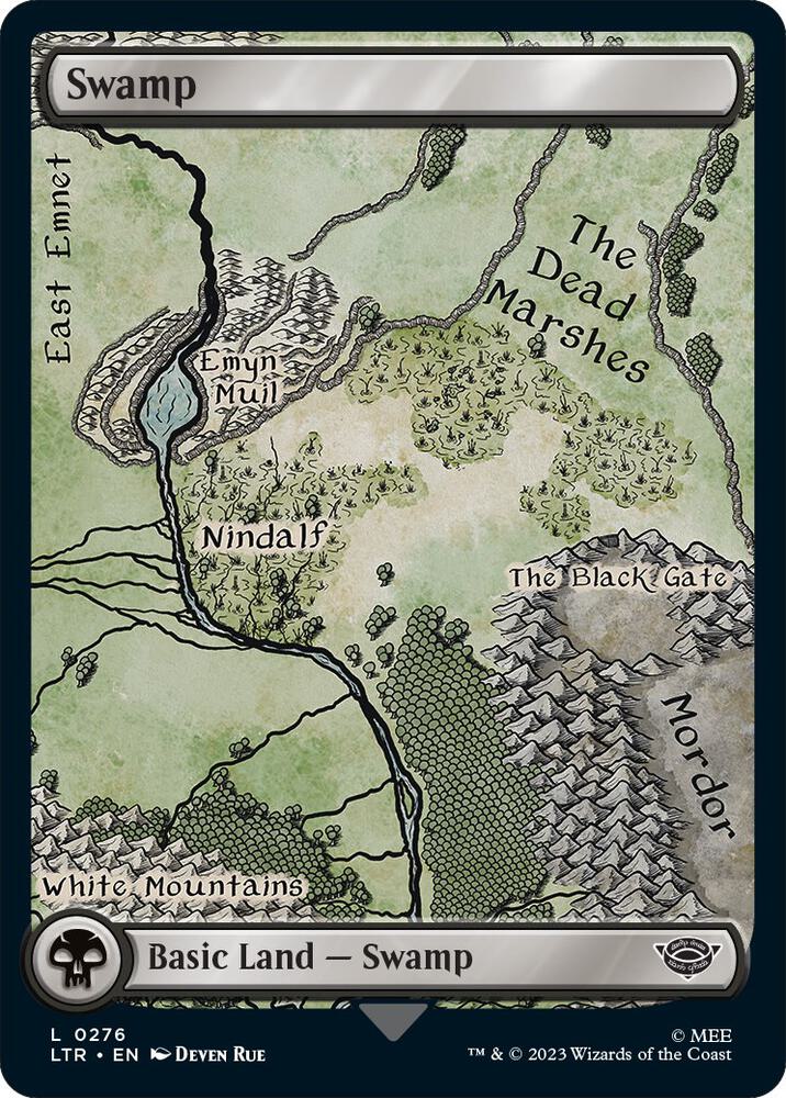 Swamp (0276) - Universes Beyond: The Lord of the Rings: Tales of Middle ...