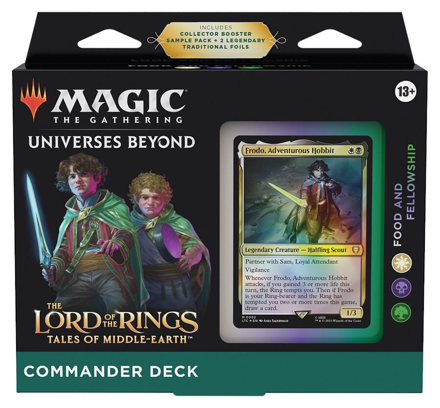 The Lord of the Rings: Tales of Middle-earth Commander Deck - Food and ...