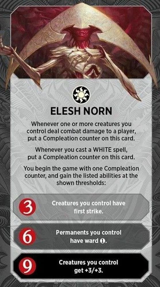 Elesh Norn Praetor Alignment Card - Unique and Miscellaneous Promos - Magic: The Gathering ...