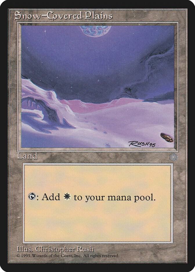Snow-Covered Plains - Ice Age - Magic: The Gathering - TCGplayer.com