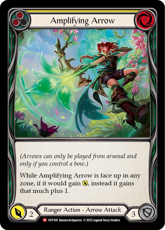 Amplifying Arrow - Outsiders - Flesh and Blood TCG - TCGplayer.com