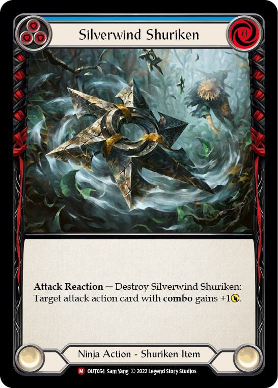 Silverwind Shuriken - Outsiders - Flesh and Blood TCG - TCGplayer.com