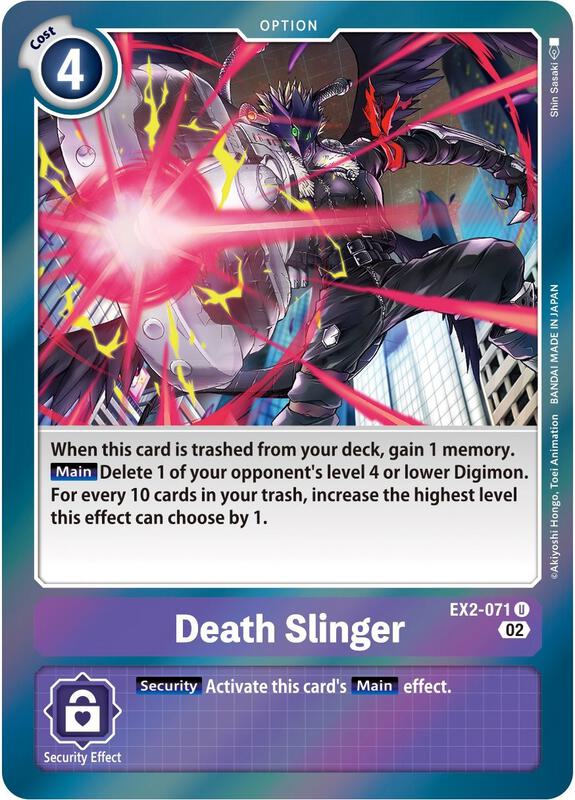 Death Slinger (Alternate Art) - Starter Deck 14: Beelzemon Advanced ...