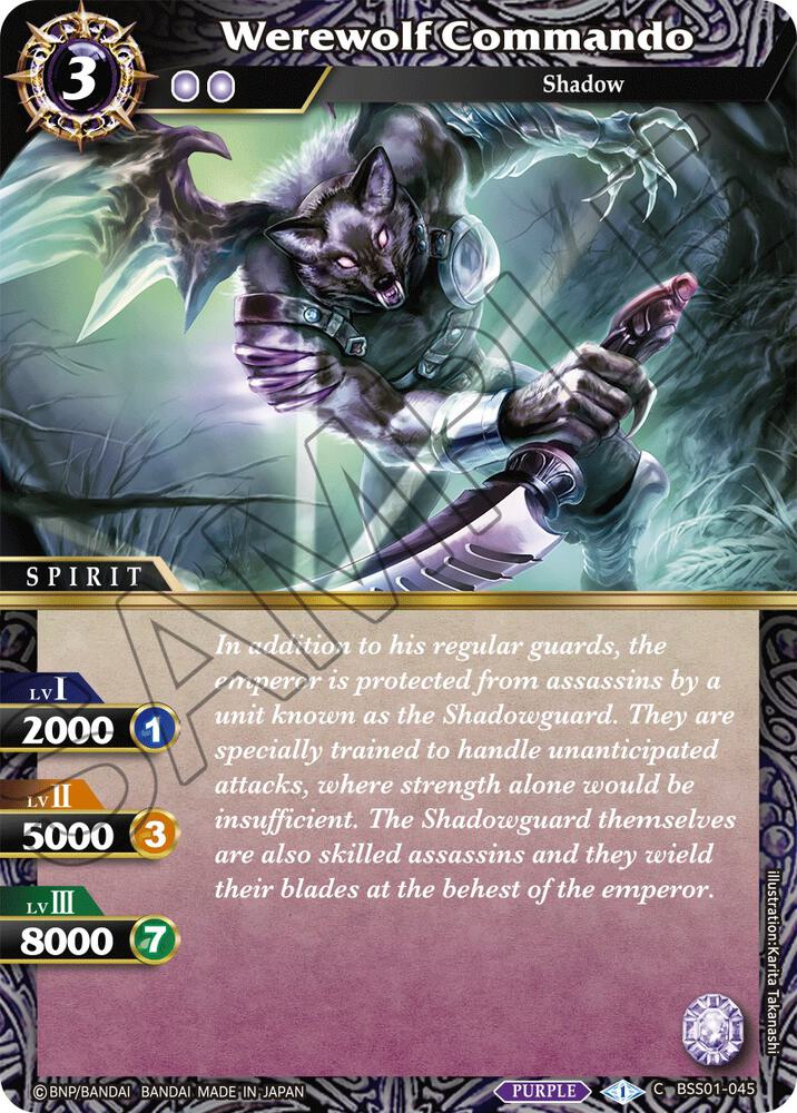 Werewolf Commando - Dawn of History - Battle Spirits Saga - TCGplayer.com