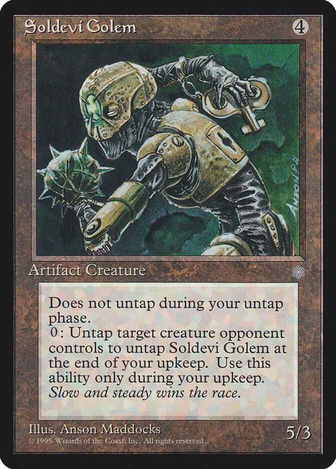 Soldevi Golem - Ice Age - Magic: The Gathering - TCGplayer.com