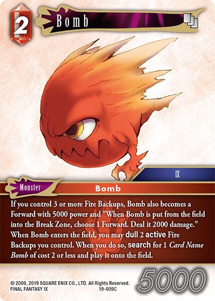 Bomb - From Nightmares - Final Fantasy TCG - TCGplayer.com