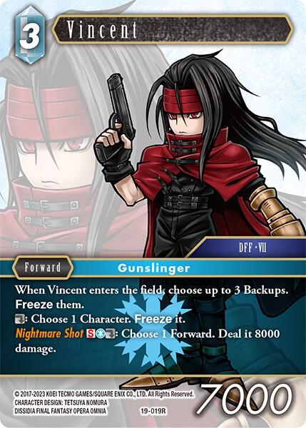 Vincent (19-019R) - From Nightmares - Final Fantasy TCG