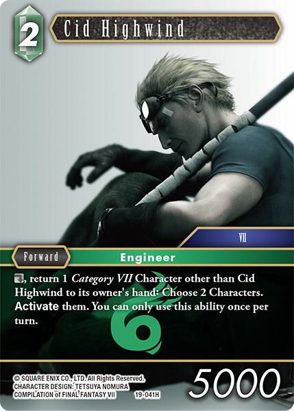 Cid Highwind - From Nightmares - Final Fantasy TCG - TCGplayer.com