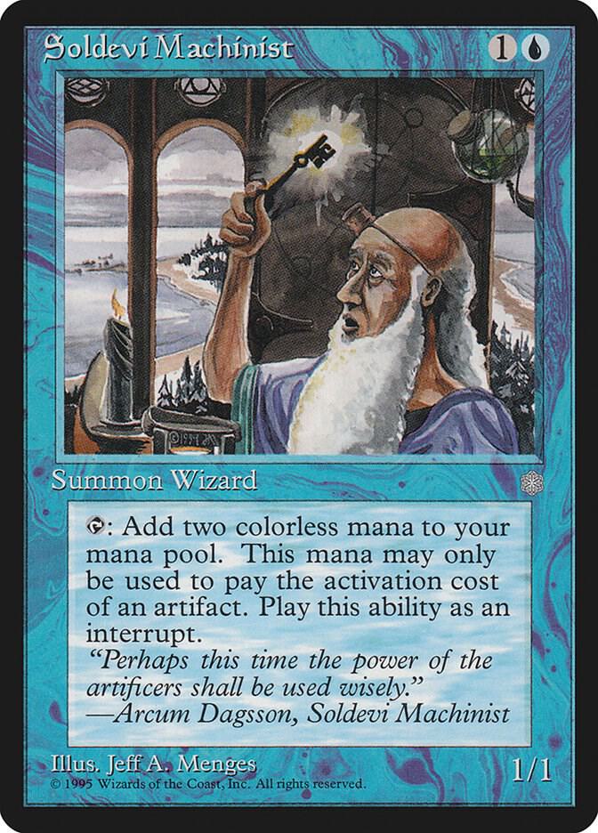 Soldevi Machinist - Ice Age - Magic: The Gathering - TCGplayer.com