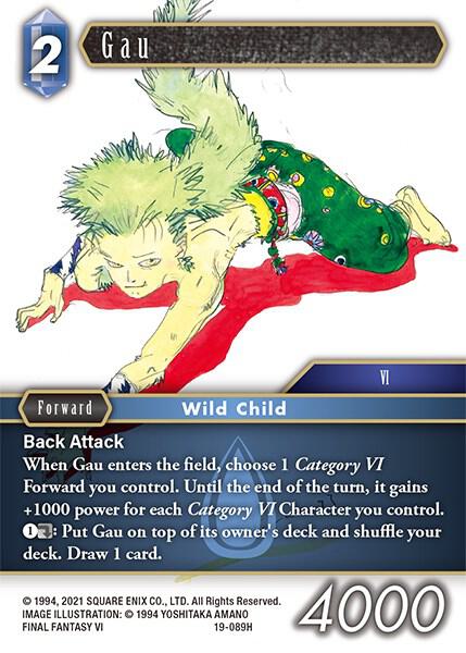 Gau - From Nightmares - Final Fantasy TCG