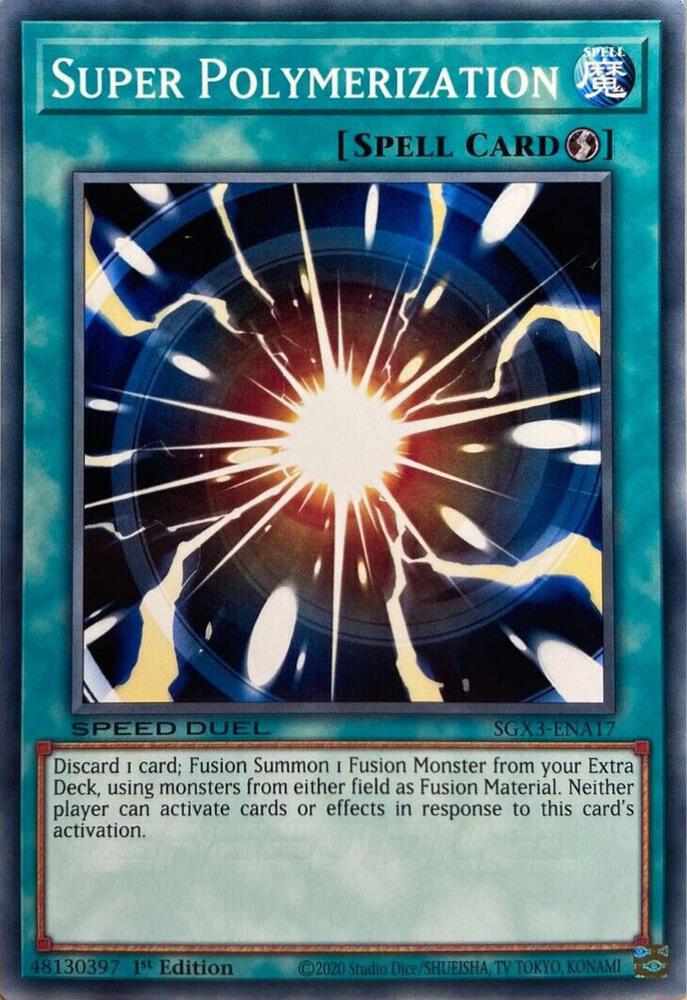 Super Polymerization - Speed Duel GX: Duelists of Shadows - YuGiOh ...