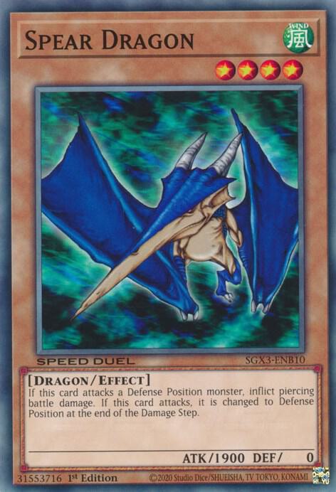 Spear Dragon - Speed Duel GX: Duelists of Shadows - YuGiOh - TCGplayer.com