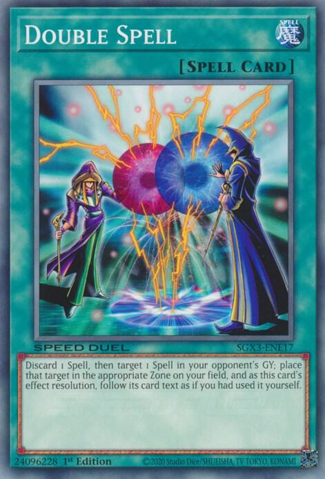 Double Spell - Speed Duel GX: Duelists of Shadows - YuGiOh - TCGplayer.com