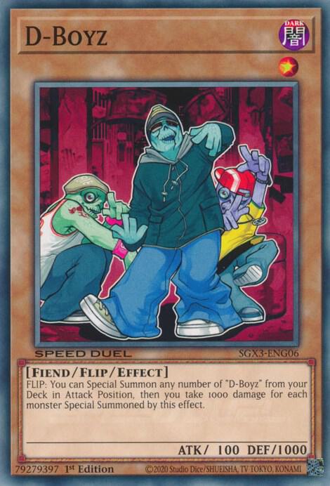 D-Boyz - Speed Duel GX: Duelists of Shadows - YuGiOh - TCGplayer.com